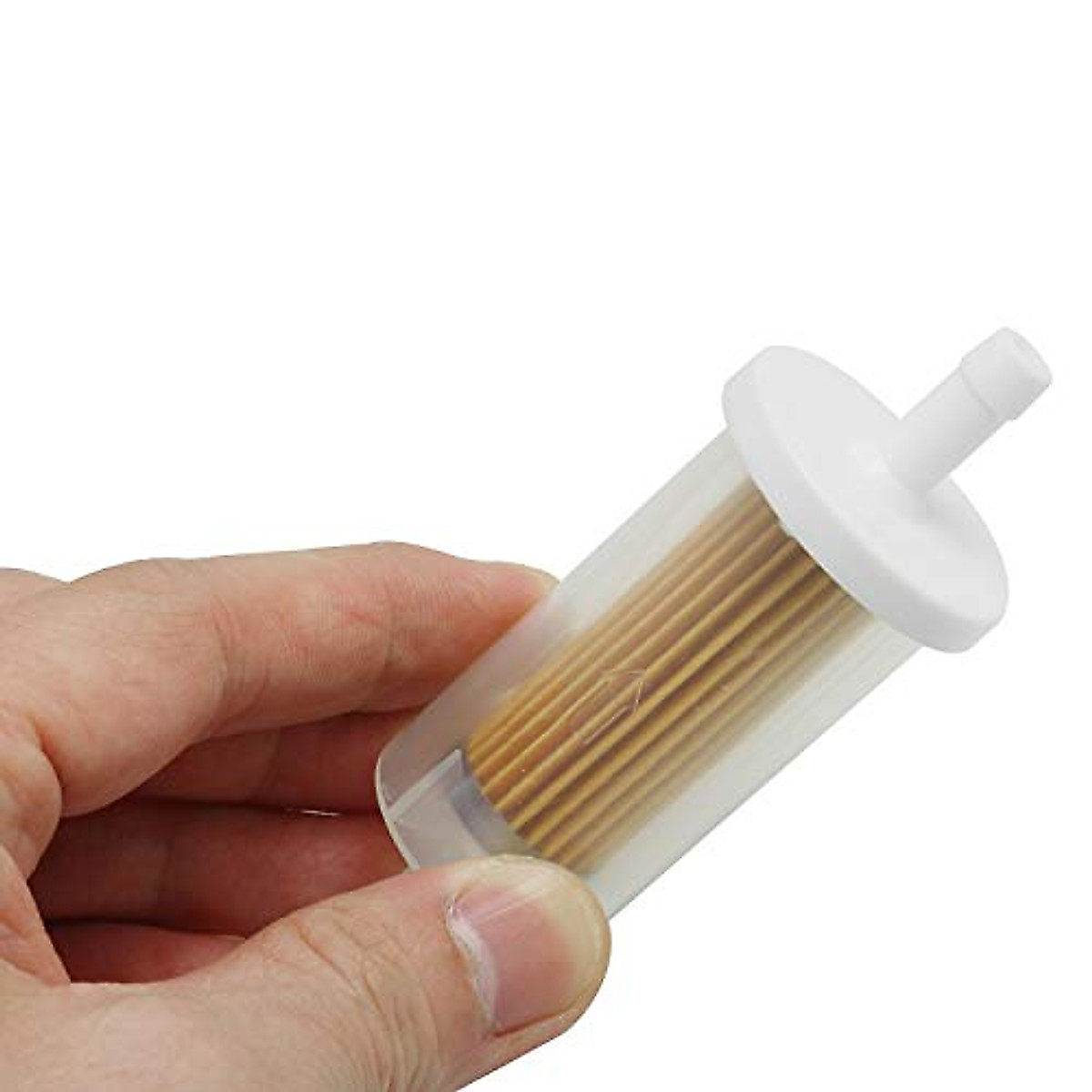 DGZZI 2PCS 1/4" 695666 Fuel Filters For Briggs and Stratton Professional Engines 845125 691035 5065 5065D 5065K 493629 MTD Craftsman Cub Cadet Troy Bilt Lawn Mower Tractor