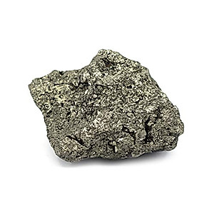 Raw Pyrite, Mineral Specimen - Approx. 1" - Geologist Selected & Hand Processed - Great for Science Classrooms - Eisco Labs