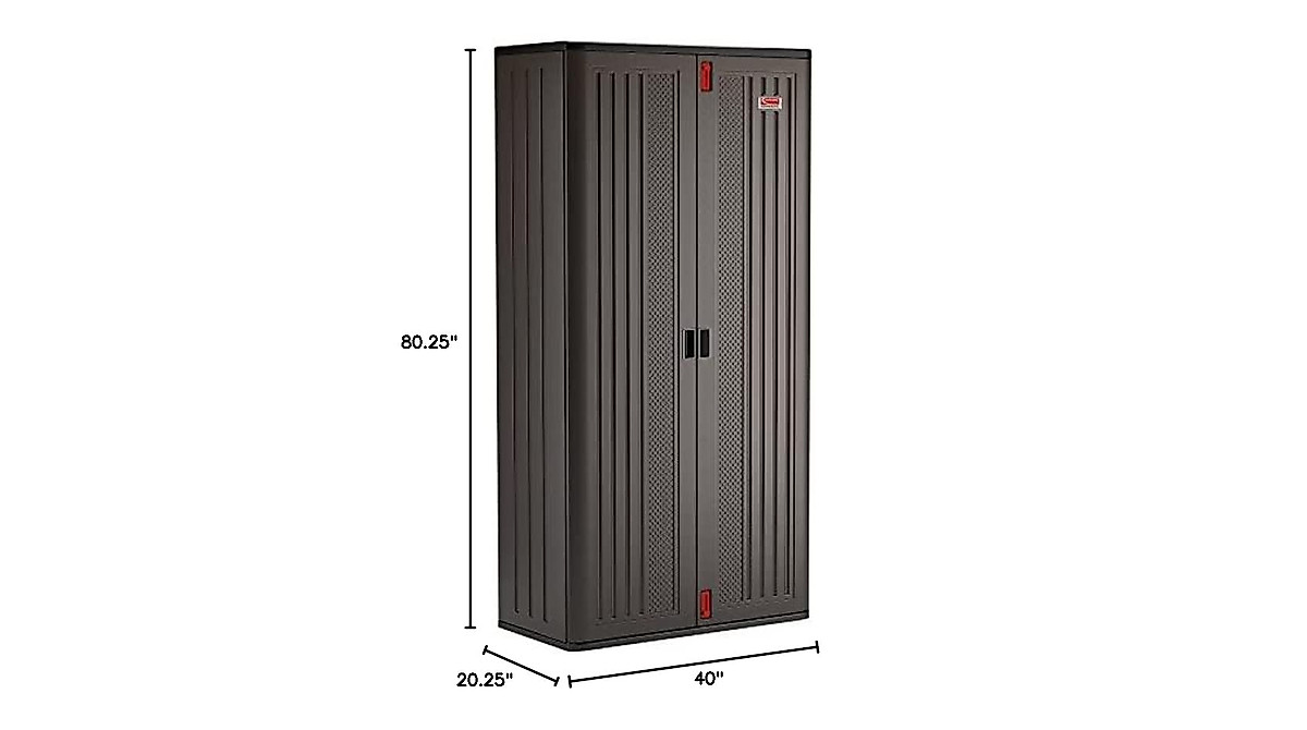 Suncast Commercial Mega Tall Cabinet - Secure Heavy-Duty Storage