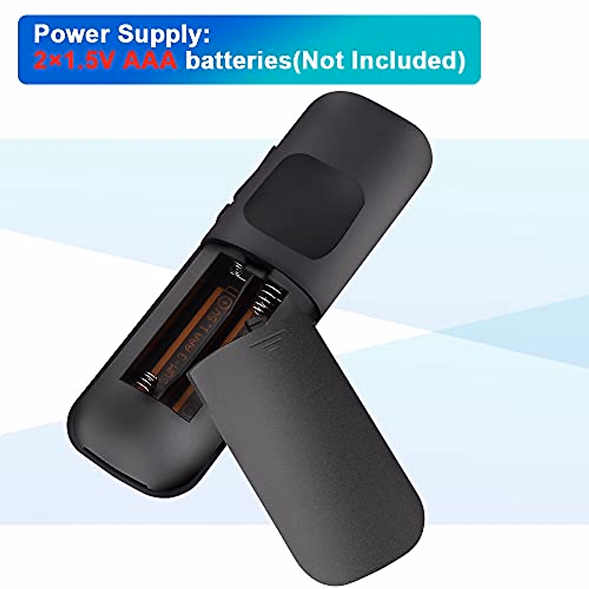 Gvirtue Replacement Remote Control Compatible for All Onn Roku Smart TV, Universal for Onn Roku TV Remote, Onn 24” 32” 40” 43” 50” 55” 58” 65” 70” Roku TV with Netflix Hulu Roku-Channel Vudu Button