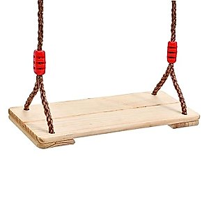 Colcolo Outdoor Wooden Swing Set for Kids - Sturdy and Safe Playground Equipment