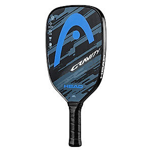 HEAD Graphite Pickleball Paddle - Gravity Paddle with Sweetspot Power Core & Comfort Grip - Blue/Grey