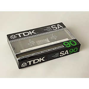 TDK SA 90 minute Super High Resolution Type II Audio Cassette Tape