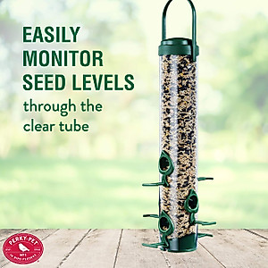 Perky-Pet 480 Classic Hanging Wild Bird Feeder – 1.75 lb Seed Capacity