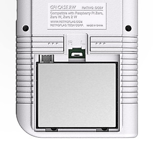 Retroflag GPi CASE 2W with Carrying Bag for Raspberry Pi Zero, Zero W, Zero 2W with 3 inch LCD Screen, Rechargeable Battery, Extra Turbo button, Hotkey and Simple Install