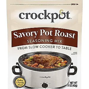 Crock-Pot Savory Pot Roast Seasoning Mix, 1.5 Ounce (Pack of 12)