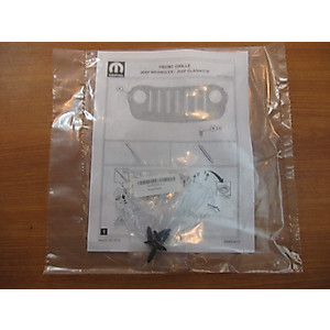 2020 Jeep Gladiator Satin Black Grille New Mopar OEM