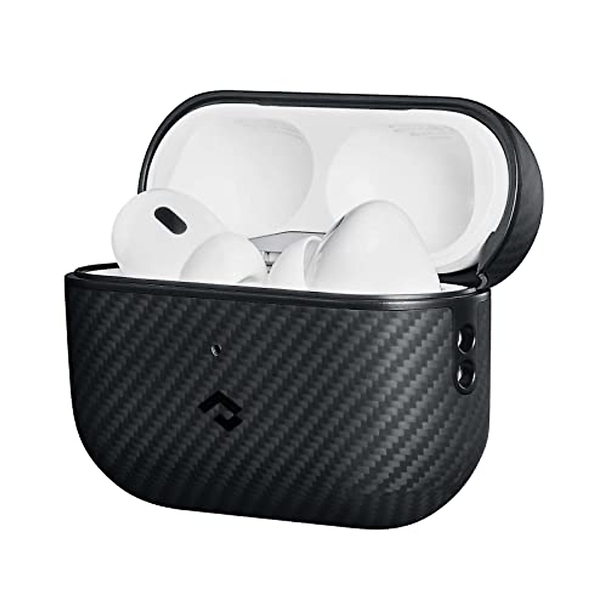 PITAKA for AirPods Pro 2 Case, Slim-Fit Shockproof Protective AirPods Pro 2nd Generation Case, Compatible with MagSafe, 600D Aramid Fiber Made