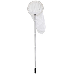 RESTCLOUD Advanced Insect and Butterfly Net, Crushable Pocket Butterfly Net, Detachable Push-Fit Handle and Muslin Band Hoop, Full Extend to 56 Inches