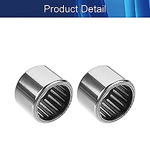 Othmro Needle Roller Bearings, Two Way Bearing,22mm Bore 28mm OD 20mm Width 2pcs