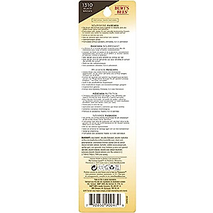 Burt’s Bees 100% Natural Nourishing Mascara, Black Brown - 0.4 Ounce
