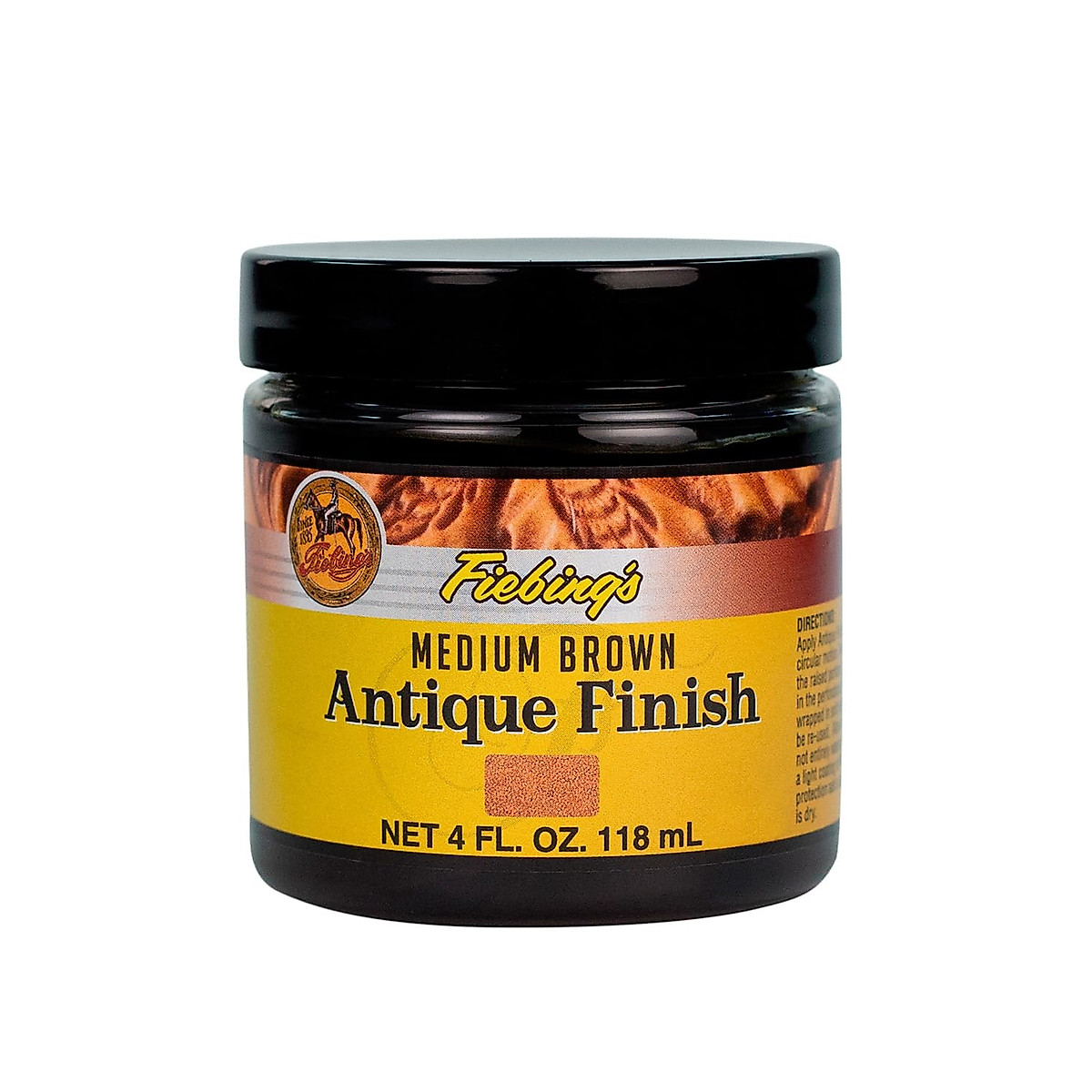 Fiebing's Medium Brown Antique Finish Paste, 4oz