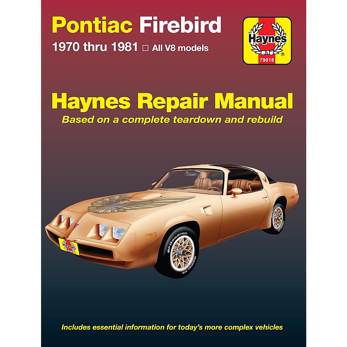 Pontiac Firebird V8 (70-81) Haynes Repair Manual (Does not include information specific to turbocharged models. Includes thorough vehicle coverage ... exclusion noted) (Haynes Repair Manuals)