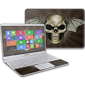 MightySkins Skin Compatible with Samsung Notebook 9 13" (2017) wrap Cover Sticker Skins Skeletor