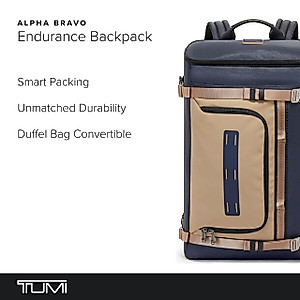 TUMI - Alpha Bravo Endurance Backpack - Midnight Navy/Khaki