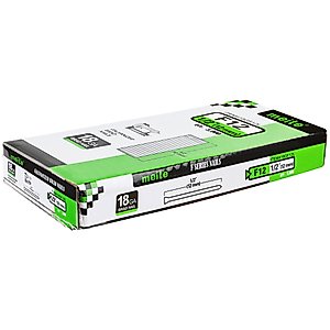 meite 18 Gauge Brad Nails, 1/2-Inch 18GA Brad Nails, Galvanized Nail Gun Nails for Pneumatic, Electric Brad Nailer Gun (5,000 Counts)