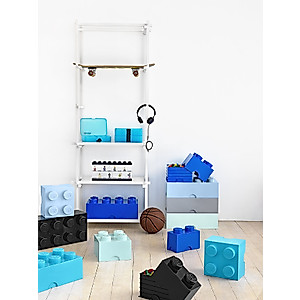 LEGO Blue Storage Box Brick 4 Bright, 4 Knobs