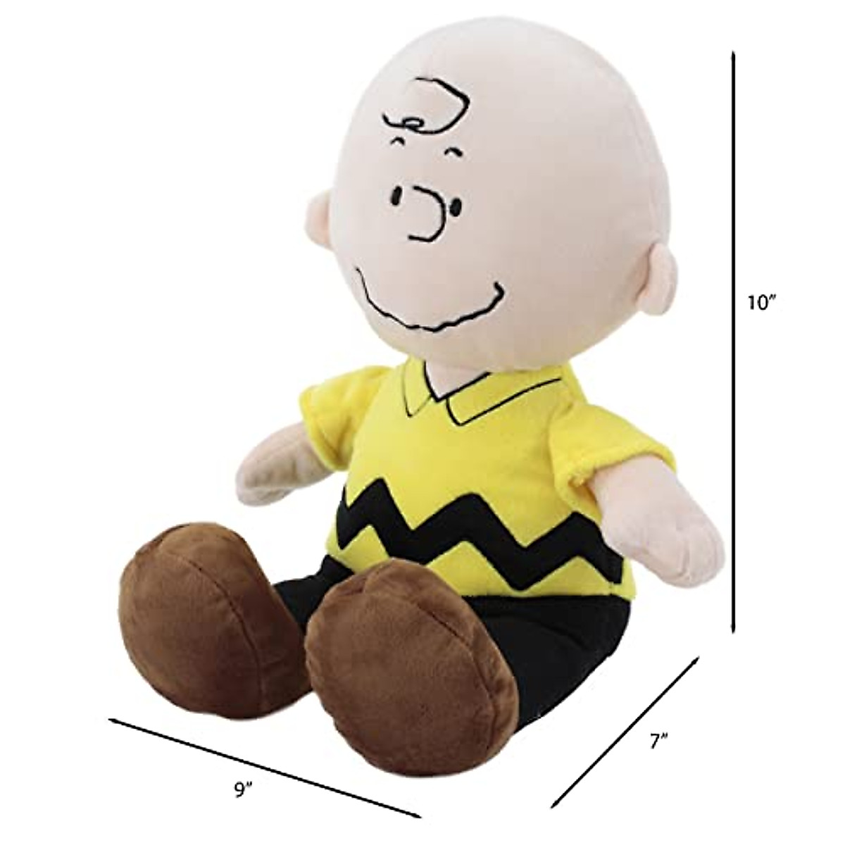 Animal Adventure Peanuts 10" Collectible Plush - Charlie Brown