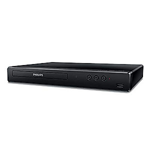 Certified RENEWED Philips BDP1502 Blu-Ray Disc/DVD Player with DVD Video upscaling to HD