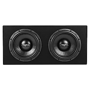 Skar Audio Dual 12" 3200W Loaded SVR Series Vented Subwoofer Enclosure | SVR-2X12D4
