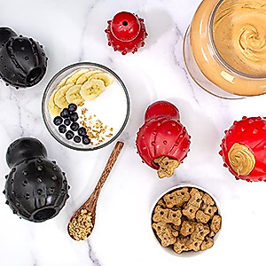 Nylabone Strong MAX Chew Cone Stuffable Chew Toy for Dogs MAX Cone Beef Medium/Wolf (1 Count)