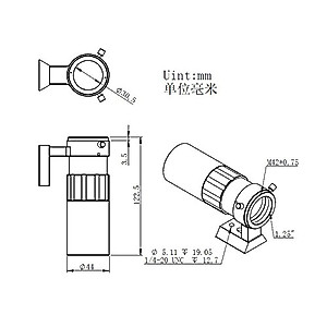 ZWO 30mm f/4 Mini Guide Scope for ASI Cameras # 30120