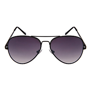 Edge I-Wear 12 Pack Aviators Bulk Sunglass Men Pilot Spring Hinge Wholesale Sunglasses (N25095AS-AP)