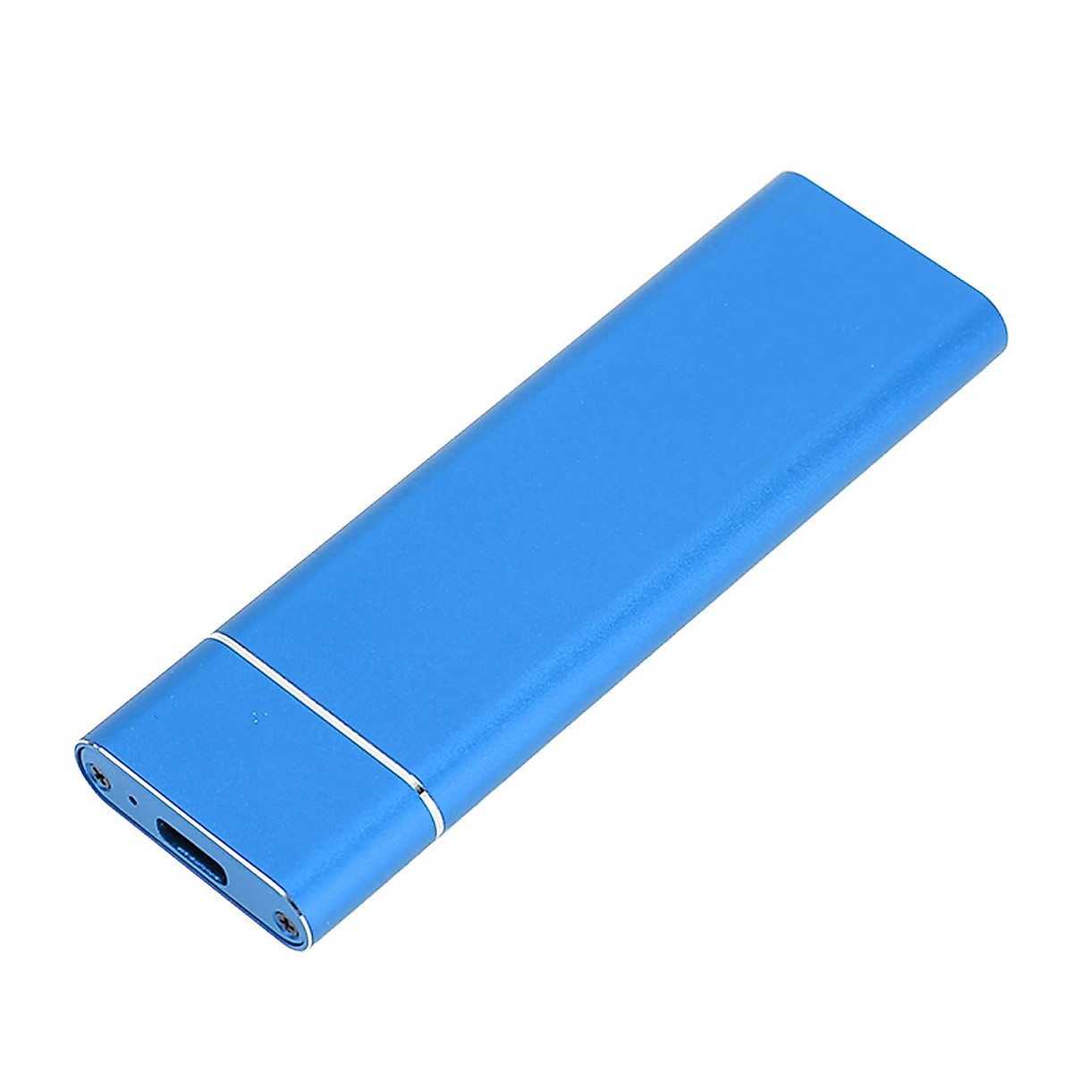 NVME SSD Enclosure, SSD Enclosure High Heat Dissipation Aluminum Alloy for 2280mm (Blue)