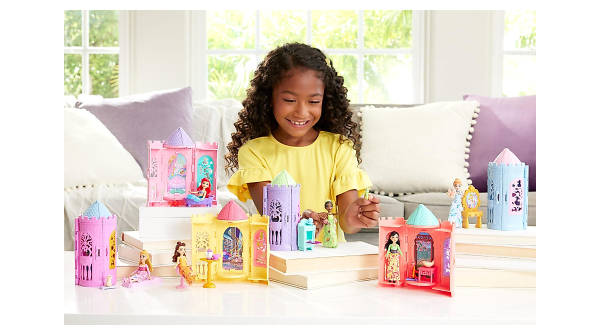 Mattel Disney Princess Tower Surprise Playset - Collectible Dolls ...