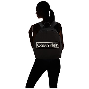 Calvin Klein Landon Zip Around Backpack, Black Combo,One Size