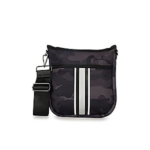 Jeri Prime Crossbody Tote by Haute Shore, Black Camo