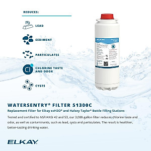 Elkay LZS8WSLK EZH2O Bottle Filling Station with Single ADA Cooler, Filtered, 8 GPH, Light Gray, Commercial