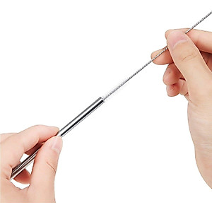 Cocktail Shaker Set Bar Set, Stainless Steel Bartender Kit Mixology Drink Mixer, Bartending Tools Gifts: Martini Shaker 24oz, Muddler, Strainer, Measuring Jigger, Alcohol Pourer, Mixing Spoon