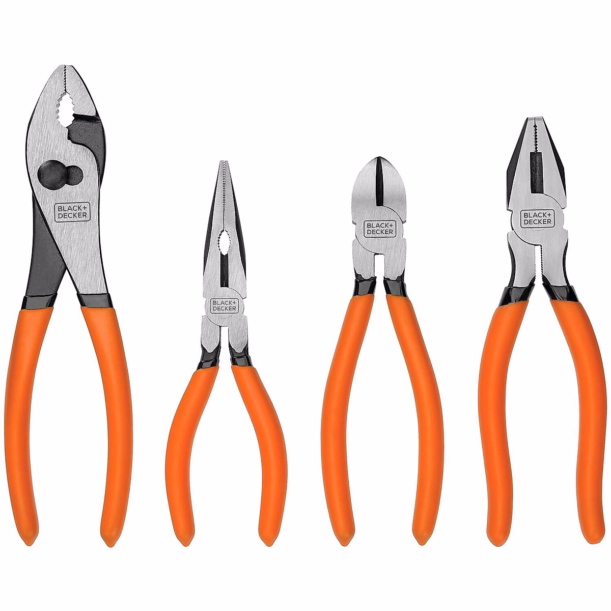 BLACK+DECKER Plier Set, 4-Piece (BDHT84002)