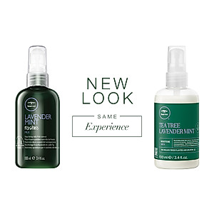 Tea Tree Lavender Mint Moisture Milk, Leave-In Conditioner, For Coarse, Curly + Dry Hair, 3.4 fl. oz.