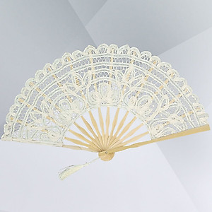 Hand Fans for Women Cotton Fan Dancing Fans Lace Fan Bamboo Fan Folding Fan