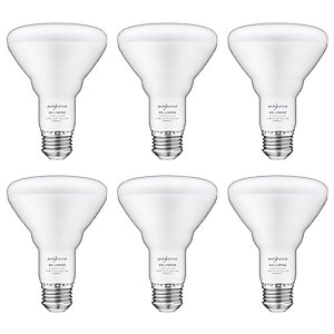 SHINESTAR 6-Pack BR30 LED Bulb 65W Equivalent, Recessed Light Bulbs, 2700K Warm White, Dimmable, 650LM, E26 Base
