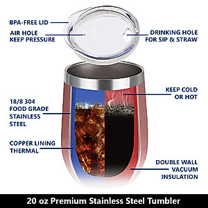 NewEleven 50th Birthday Gifts For Women, 50th Birthday Decorations, 50th Birthday Gifts For Her, Sister, Mom, Bestie, 1974 Birthday Gifts For Women, 50th Birthday Wine Tumbler - 12 Oz Tumbler