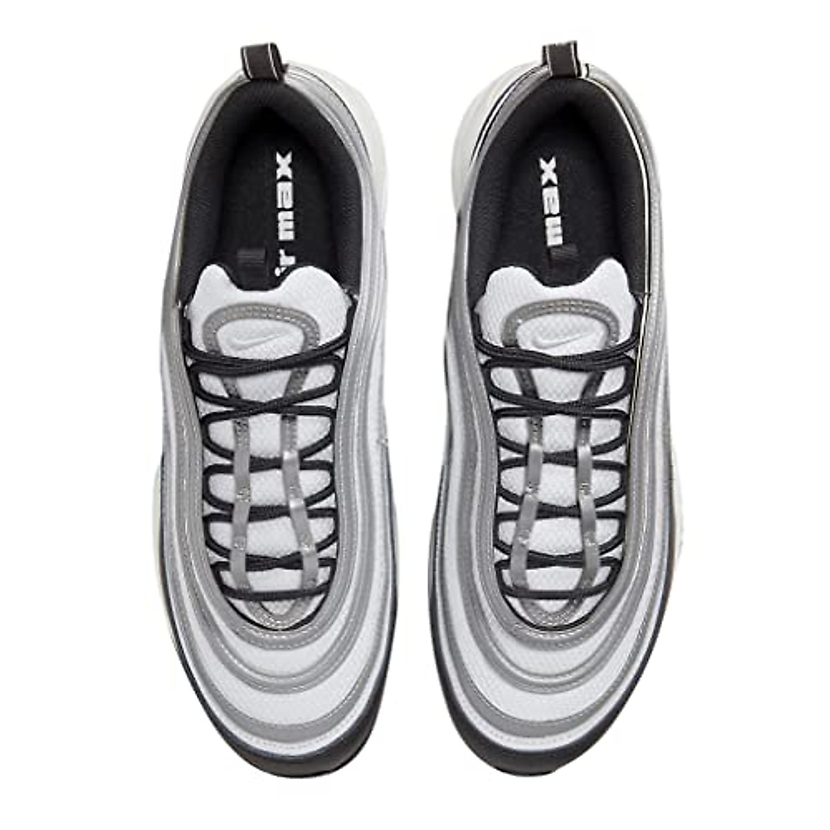 Nike Mens Air Max 97 DM0027 001 White/Black/Silver - Size 8