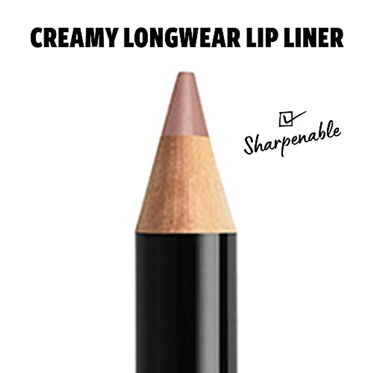 NYX PROFESSIONAL MAKEUP Slim Lip Pencil, Long-Lasting Creamy Lip Liner - Coffee