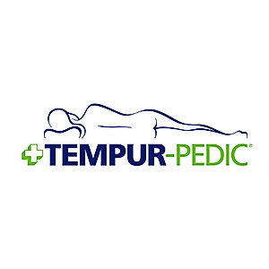 Tempur-Pedic Set-Includes Travel Size TEMPUR-Neck Pillow, Mattress Overlay, and Carry Bag, Gray