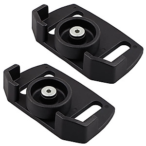 Universal Roller Snowblower Skid Shoes with Carriage Bolts for MTD Snow Thrower