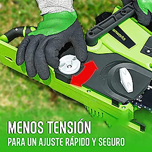 Greenworks 24V 10" Chainsaw, 2.0Ah USB Battery and Charger