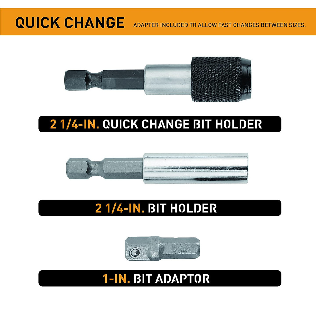 Jackson Palmer 218 Piece Ultimate Screwdriver Bit Set, High Grade Carbon Steel, Includes Hard-to-Find Security Bits