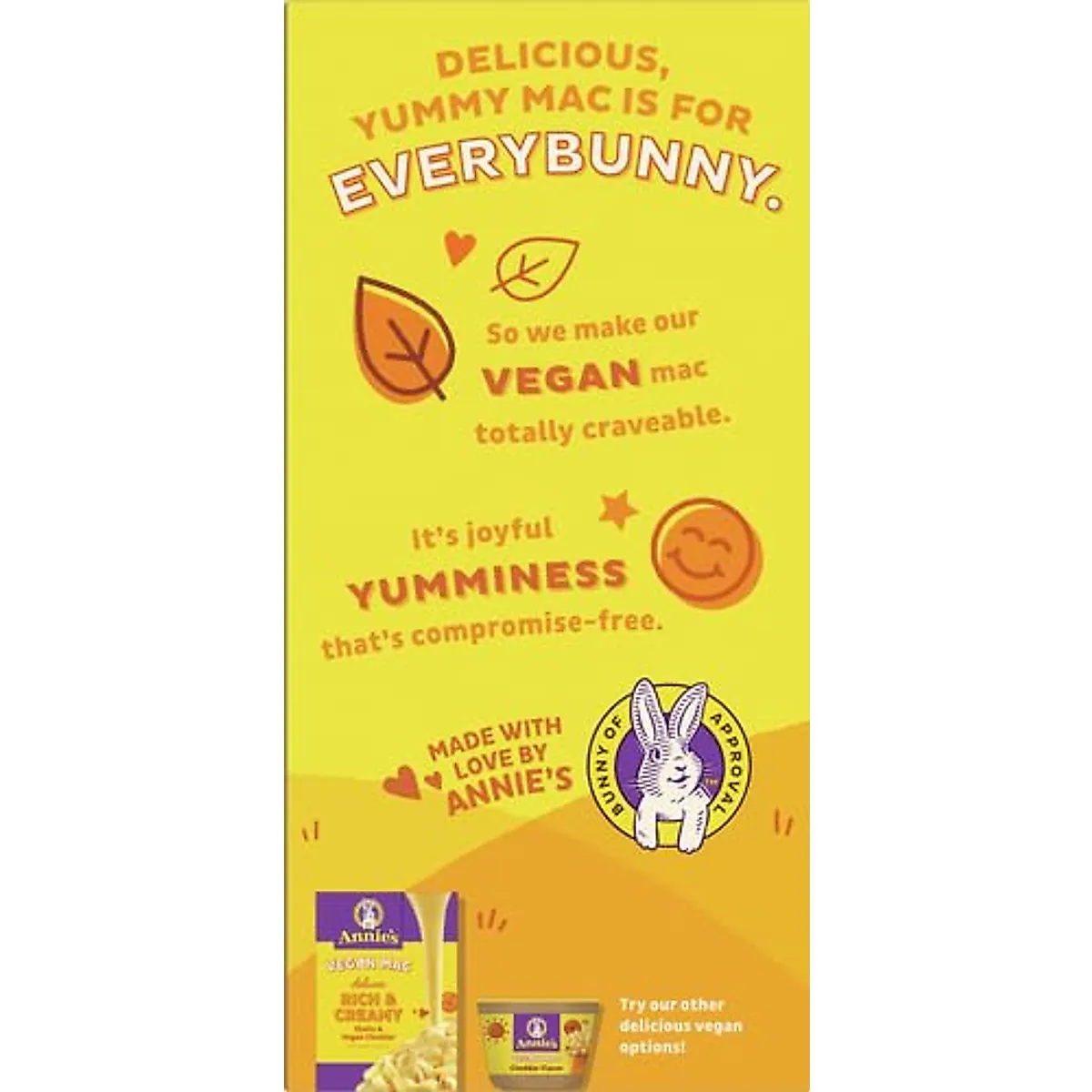 Annie's Organic Vegan Mac, Shells and Sweet Potato Pumpkin, 6 oz