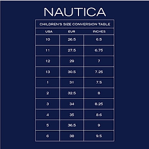 Nautica Kids Boys Fashion Sneaker Slip-On Air Cushion Athletic Running Shoe for Toddler and Little Kids-Mattoon-Navy-5