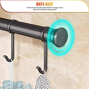 PLHG Shower Caddy, 3 Tier Rotating Adhesive Bathroom Shower Organizer, with 5 Hooks Rustproof Stainless Steel Shower Shelves Rack, Kitchen Spice Rack Countertop Storage No Drilling Wall Mounted Rack