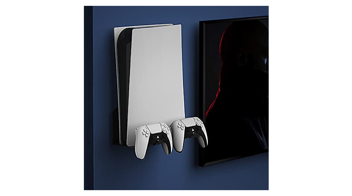 UPOK Wall Mount for PS5 - Accessories Playstation 5 Digital/Disc ...