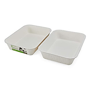 So Phresh Disposable Litter Box Set, 16.7" L X 12.6" W X 4.3" H