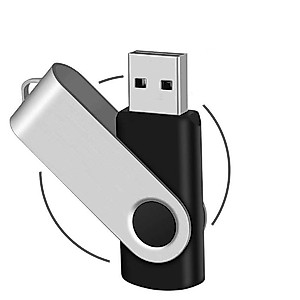 128MB Bulk Flash Drives 100 Pack, EASTBULL USB 2.0 Flash Drives Bulk USB Drive Bulk Storage Flash Drive Pack (Black)